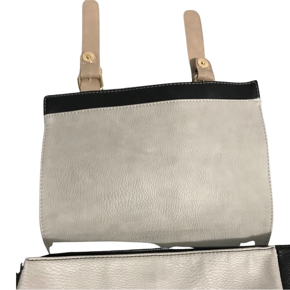 Madison West | Bags | Madison West Tri Toned Leather Backpack | Poshmark